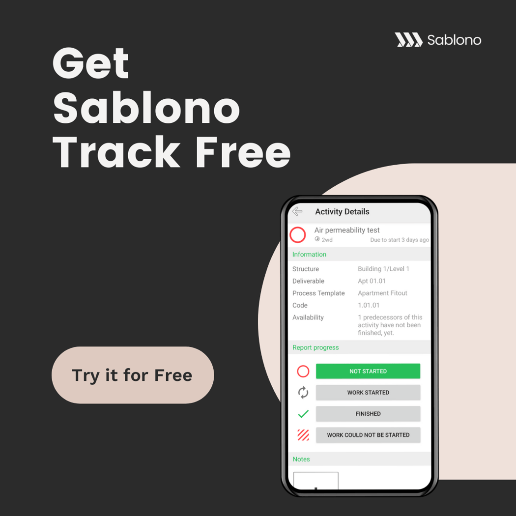 Sablono - Construction project management software